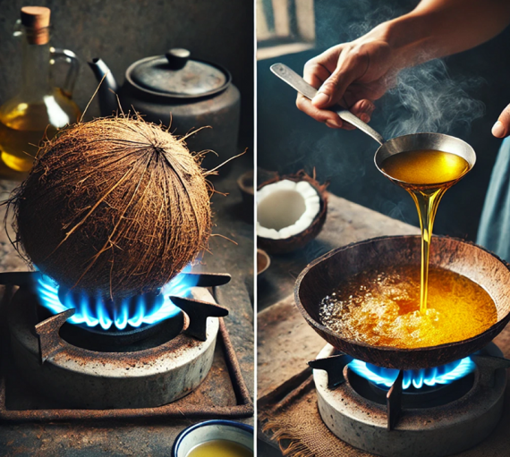 How to Make Coconut Oil at Home – traditional simple method – WAWstock